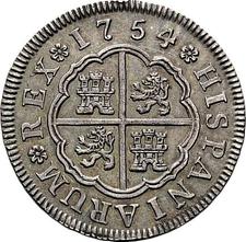 Spain 2 Reales of Ferdinand VI - Silver