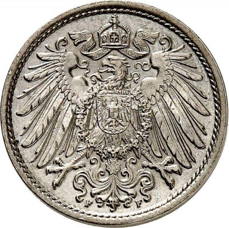 10 Pfennig 1898 F "Type 1890-1916" - Germany, German Empire - Coin Value