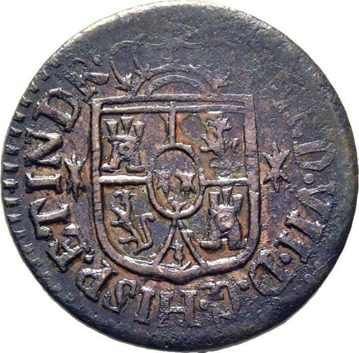 1 Octavo 1830 M - Philippines, Ferdinand VII - Coin Value
